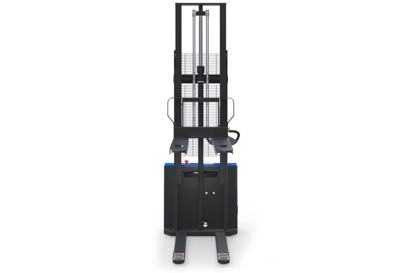 Fully powered electric walkie stacker HE1200/3, 118 in Lift, 2,646 lbs ...